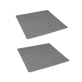 Square Non-Slip Bath / Shower Mat - 53 x 53cm - 2-Pack | Shop Today ...