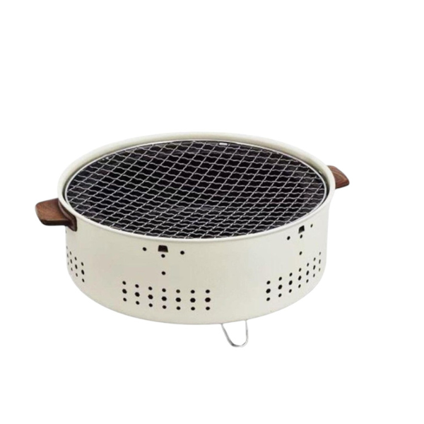Round Table Charcoal BBQ Grill Camping Stove | Shop Today. Get it ...