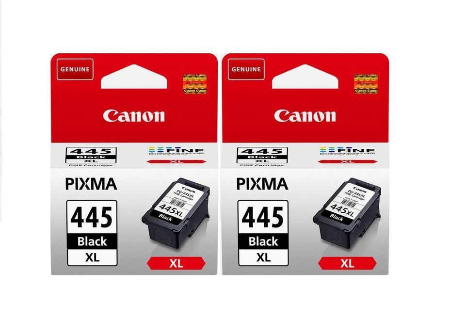 Canon 445XL Black Genuine ink Cartridge - 2 Sets - SBR Bundle | Shop ...