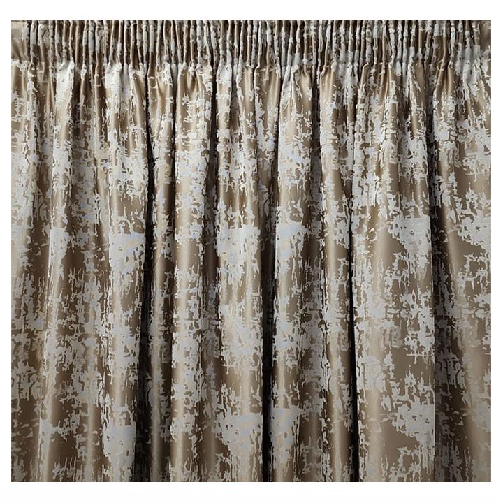 Matoc Designs Readymade Curtain - Glamour Gold - Lined - Taped | Shop ...