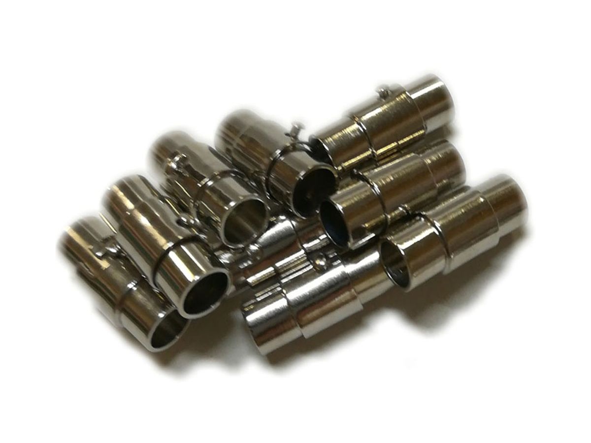 BEAD COOL - Magnetic Twist Clasp - 5mm - 10pcs - Leather string ...