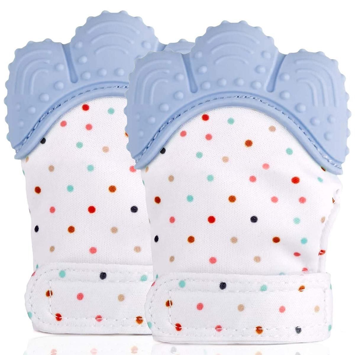 Teething Mitten Relief Baby Teether Glove - 2 Pack | Shop Today. Get it ...
