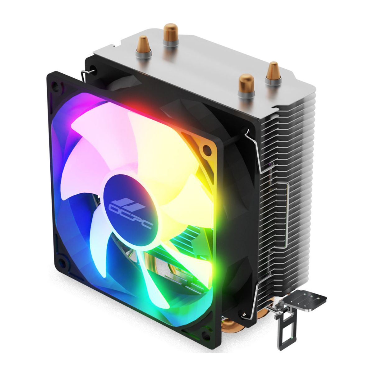 OCPC ICE 90 RGB CPU Cooler - 1900RPM - Intel and AMD Compatible - 92mm ...