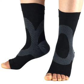 Compression Foot Ankle Socks - Open Toe - Firm - 20-30 mmHg | Shop ...