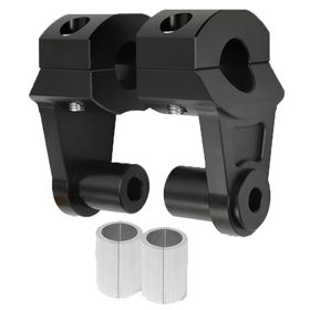 Pivot Handlebar Risers Universal Motorcycle Anti-Vibration Riser Zinc ...