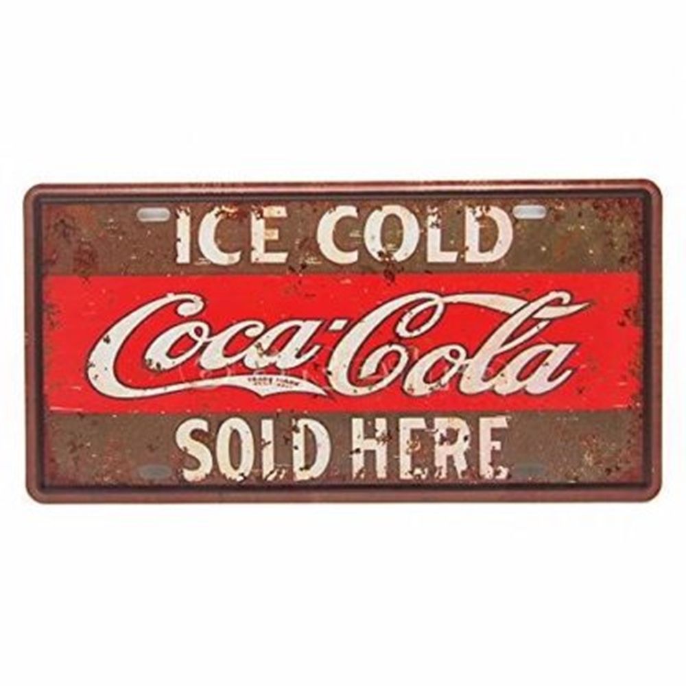 COCA COLA Vintage Style Metal Bar Sign for Cafe Bar Pub Wall Decor ... COCA COLA Vintage Style Metal Bar Sign for Cafe Bar Pub Wall Decor ...