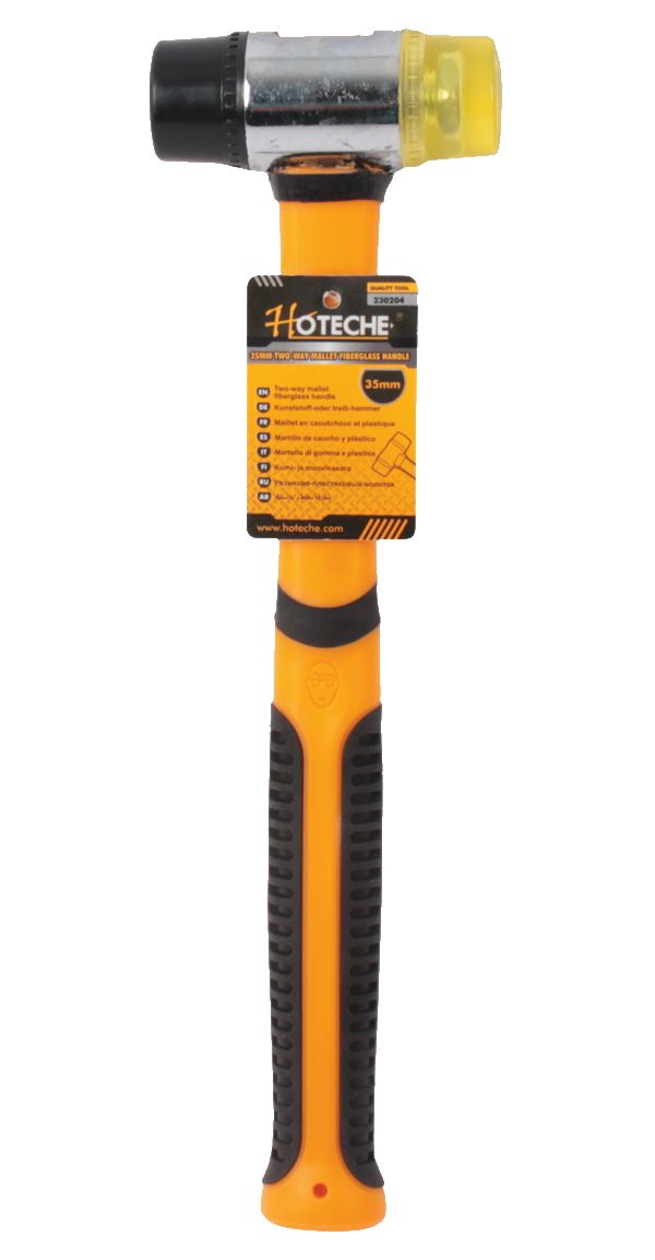 Hoteche 35mm PVC Head Two Way Mallet with Fibreglass Handle | Shop ...