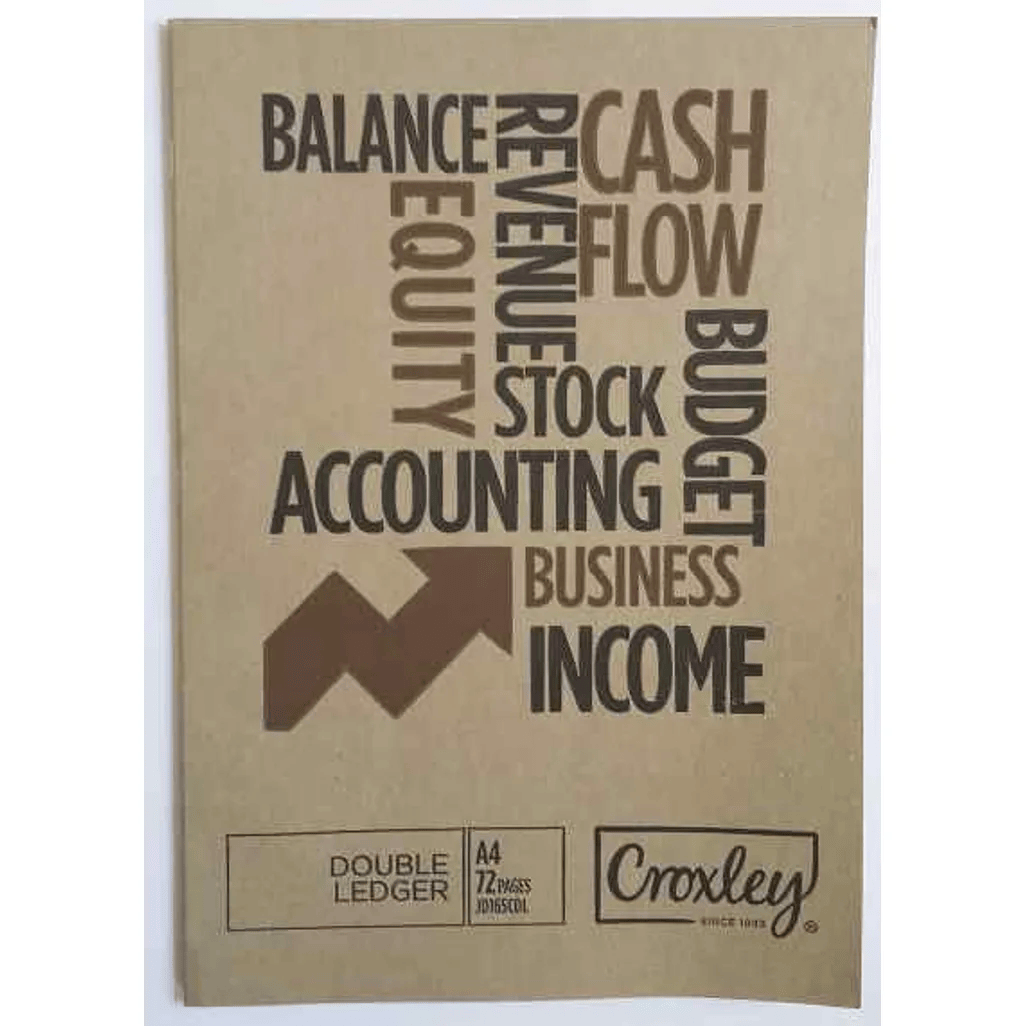 Croxley Double Ledger Accounting Book A4 72 Page x 5 | Shop Today. Get ...
