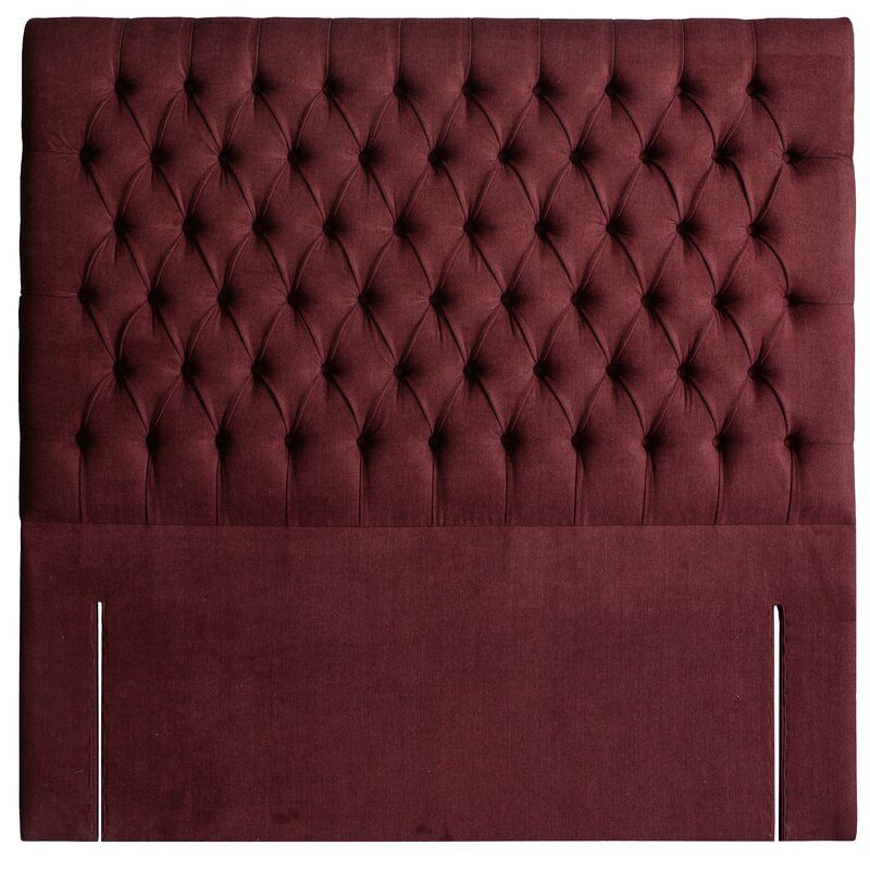 She Made Me - Sweet Dreams Linen Upholstered Velvet - Maroon | Shop ...