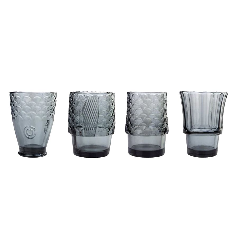Fish Shape Stackable Drinking Glasses 4 Pack | Shop Today. Get it ...