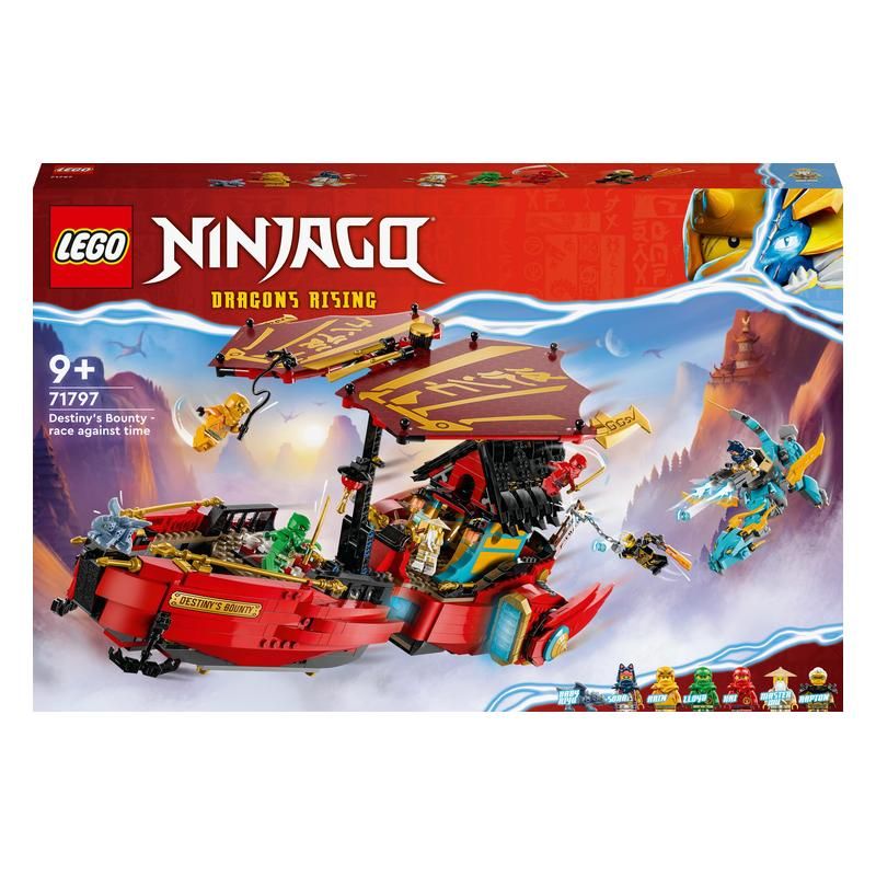 LEGO® NINJAGO® Destiny’s Bounty – race against time 71797 Building Toy ...
