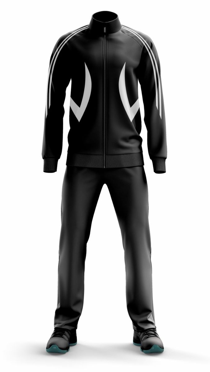 Ronex Tracksuit Microfiber - Black/White | Buy Online in South Africa ...