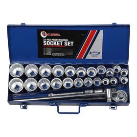 Imperial & Metric Heavy Duty Socket Set 3/4" IN Drive 27 PCS | Shop ...
