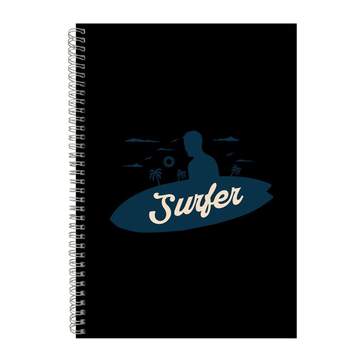 Surfer Notebook Summer Gift Idea A4 Notepad 150 | Shop Today. Get it ...