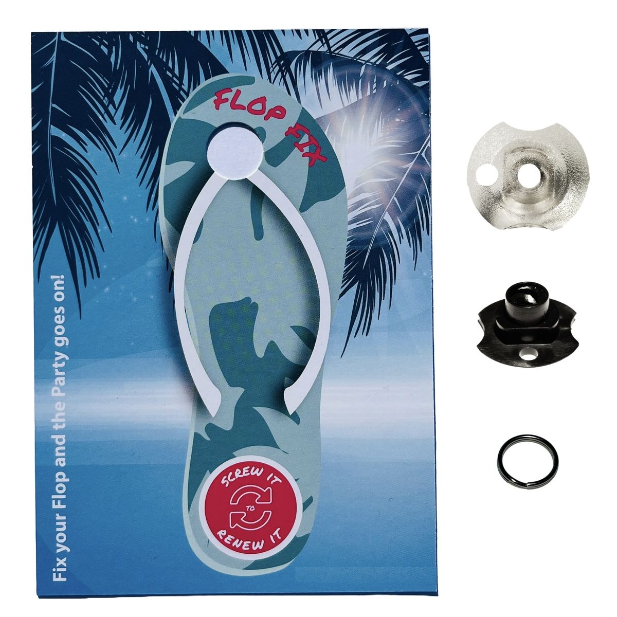 Flop Fix - Transparent and Black | Shop Today. Get it Tomorrow ...