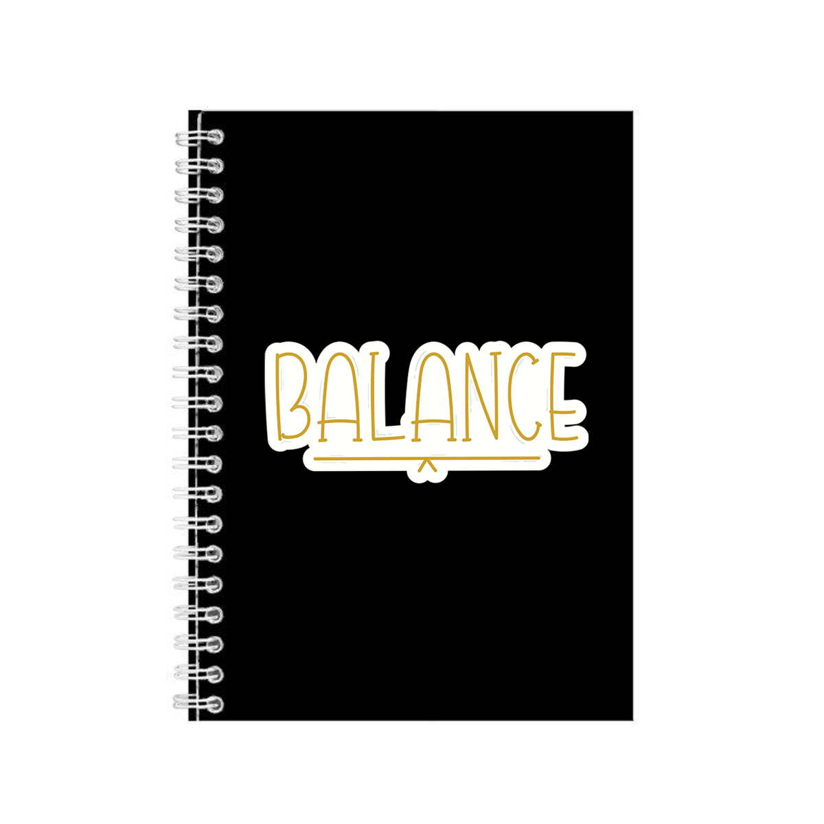 Balance Motivational A5 Notebooks for Women Trendy Graphic Present 009 | Shop Today. Get it ...