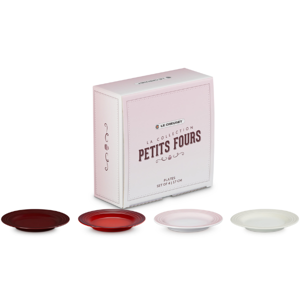 Le Creuset La Petits Collection Set of 4 Appetizer Plates | Shop Today ...