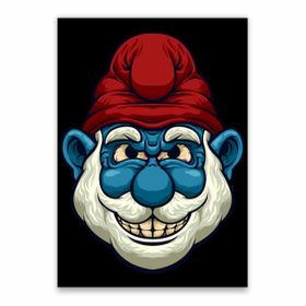 Papa Smurf Face Poster - A1 | Shop Today. Get it Tomorrow! | takealot.com