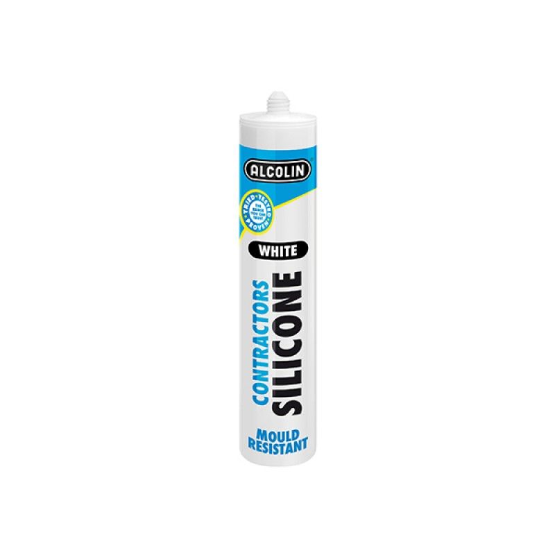 Bulk Pack x 5 Alcolin Silicone Contractors White 260ml | Shop Today ...