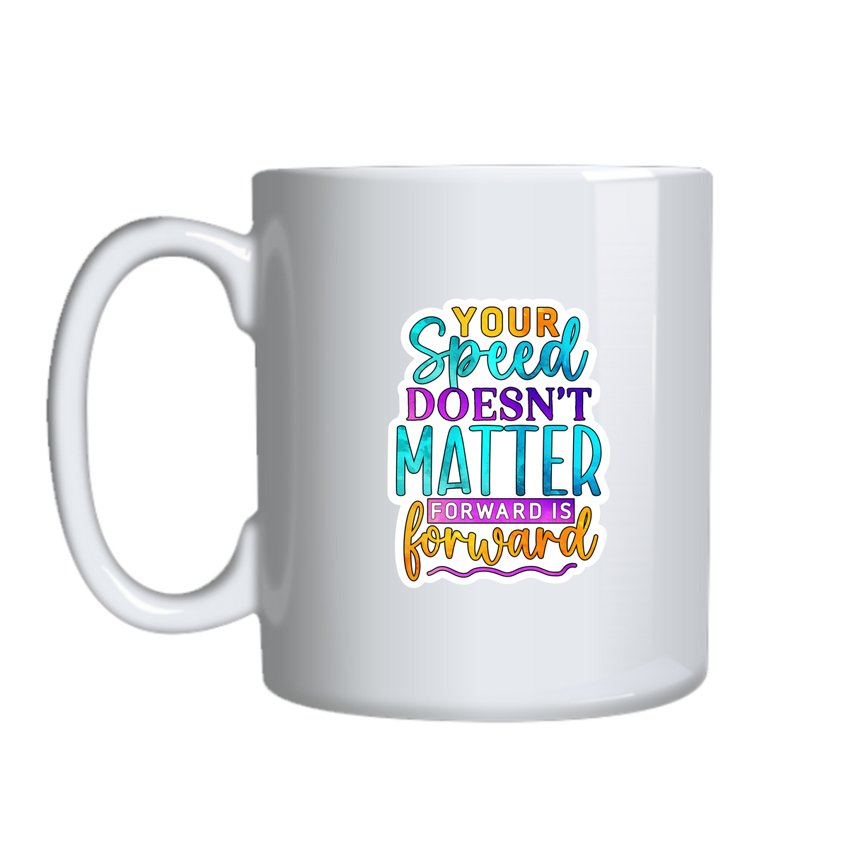 Speed Coffee Mugs Trendy Positive Vibes Graphic Cup Birthday Present ...