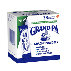 Grand-pa - Headache Powders 38 Sticks Pack x 6 | Buy Online in South ...