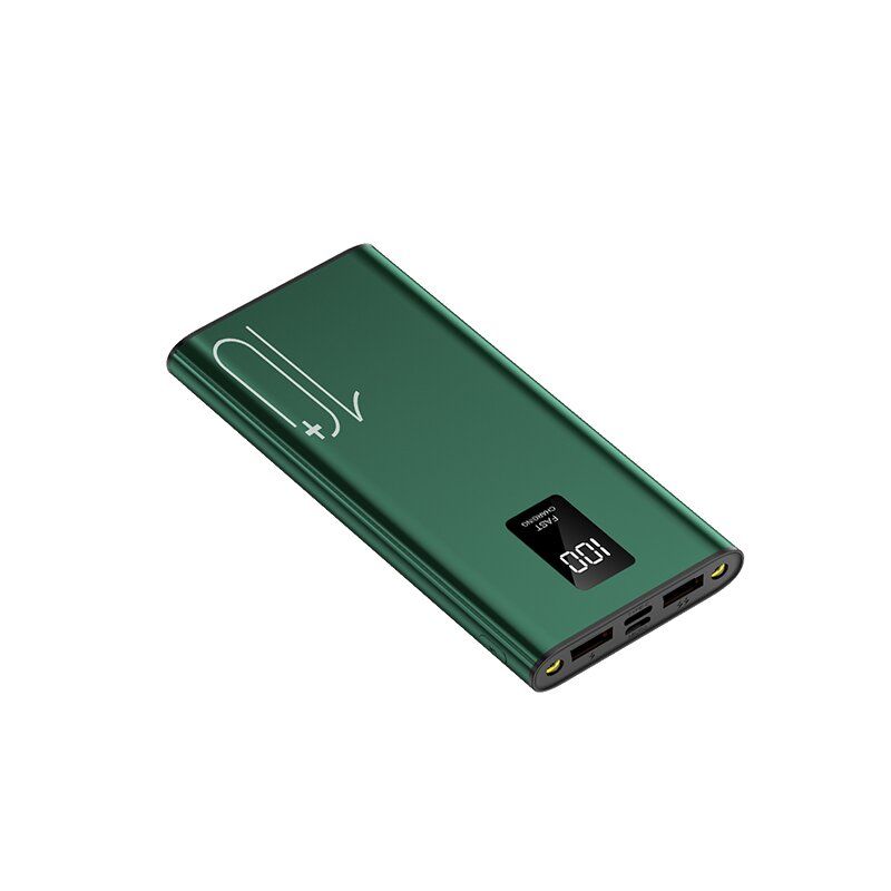 Large Capacity Battery Pack Mobile Power Bank - green YM433 | Shop ...