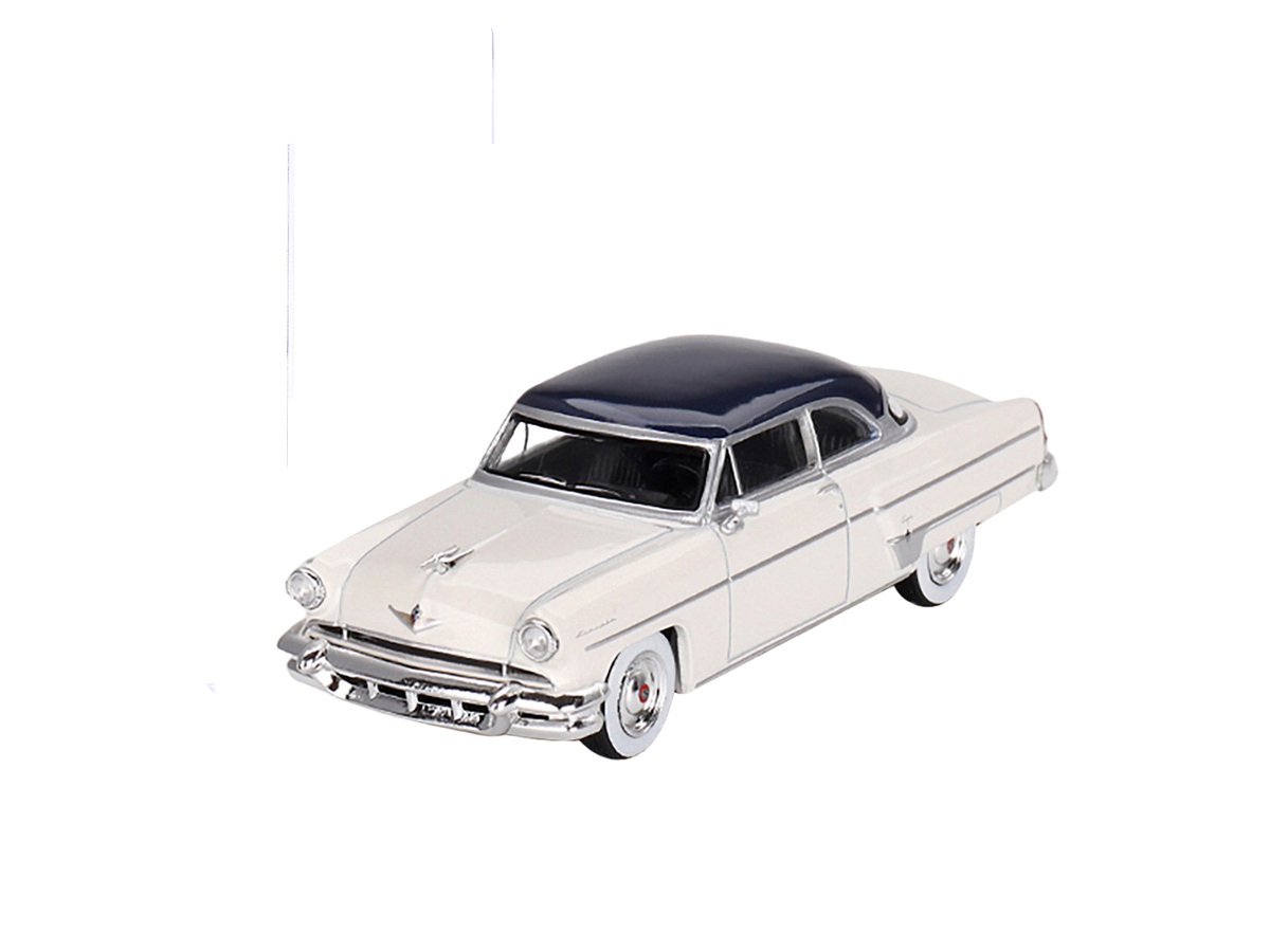 Mini GT Lincoln Capri 1954 Arctic White and Atlantic Blue 1:64 Model ...