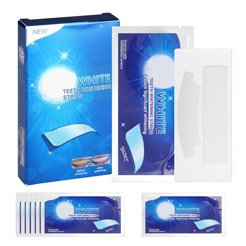 7 Pairs Professional Teeth Whitening Strips(14Pcs) | Shop Today. Get it ...