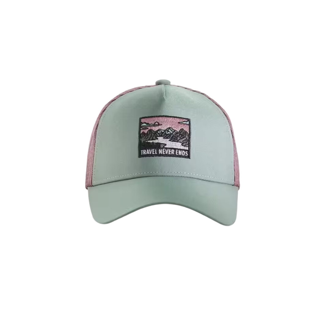 Forclaz Cap Travel 500 Trucker- Green | Shop Today. Get it Tomorrow ...