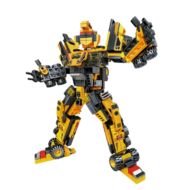 Small Bumblebee Technic Lego Compatible Robot 20cm Tall - Set of 583 ...