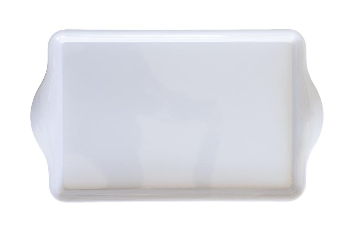 Home Classix Melamine White Tray - 38.5x24cm | Shop Today. Get it ...