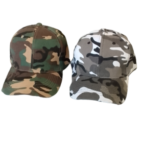 Unisex Camouflage Caps, 6 Panel Baseball Cap Combo | Shop Today. Get it ...