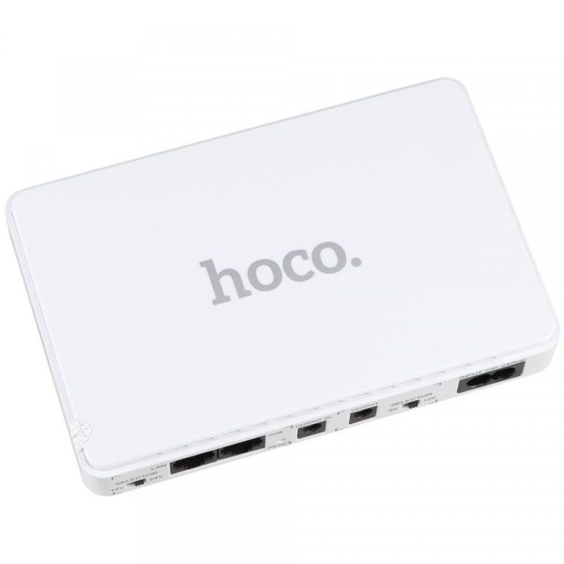Dual 12V + USB 8800 mAh Emergency UPS Powerbank Mini DC UPS Hoco DB25 ...