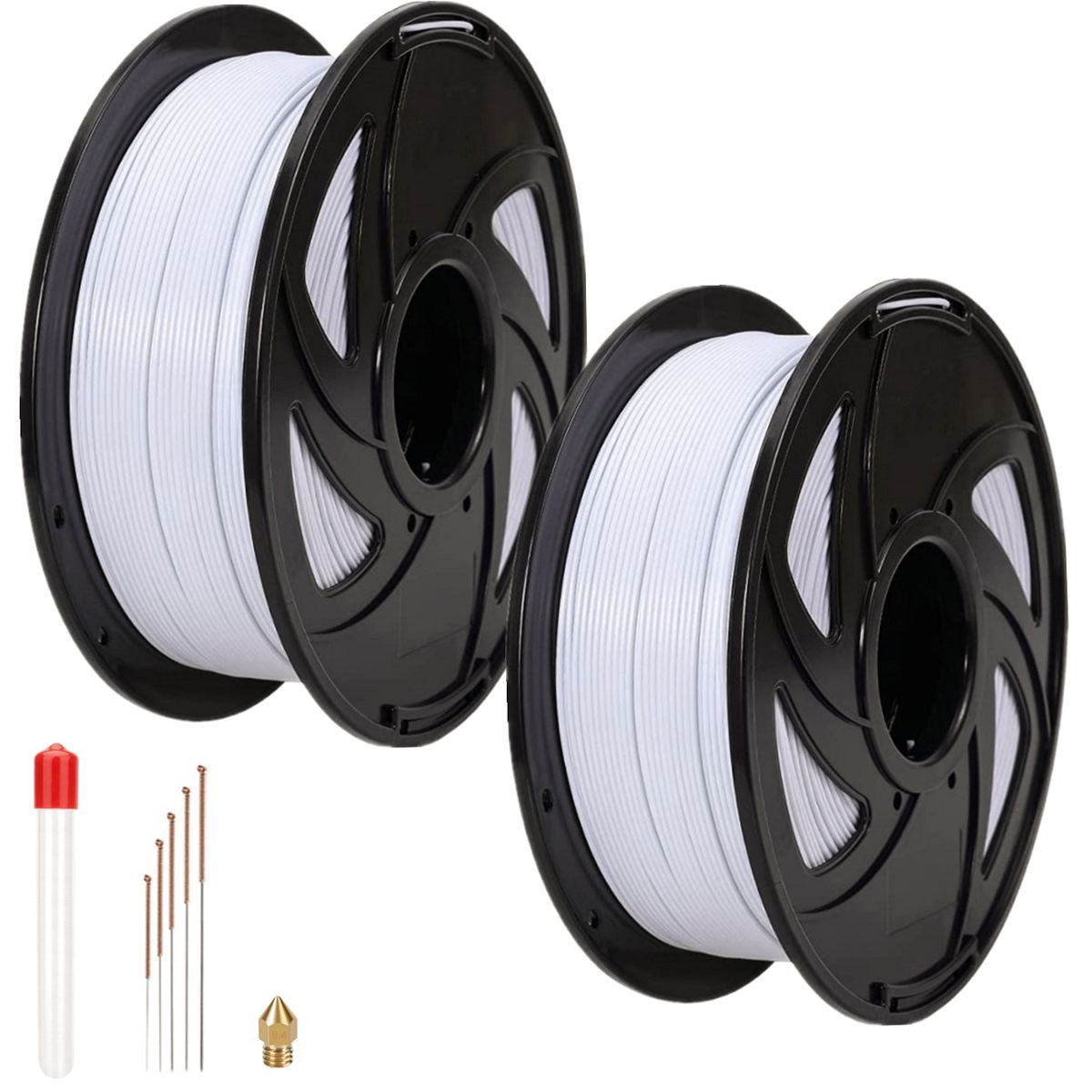 2 Rolls of 3D Printing PLA Filament 1.75mm 330m Each | Shop Today. Get ...