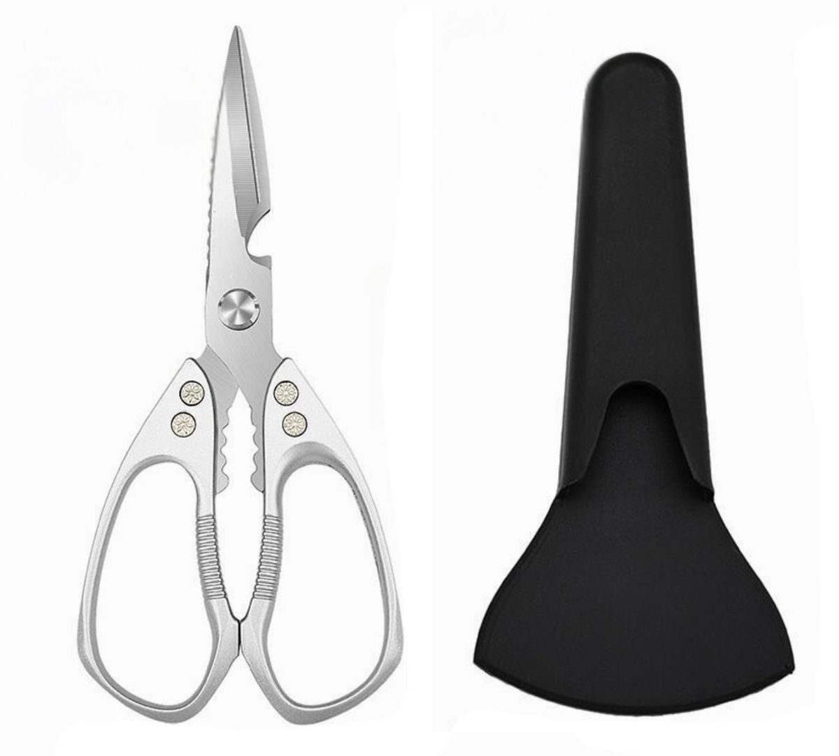 Bestby - All-in-One Stainless Steel Scissors with Magnetic Storage ...