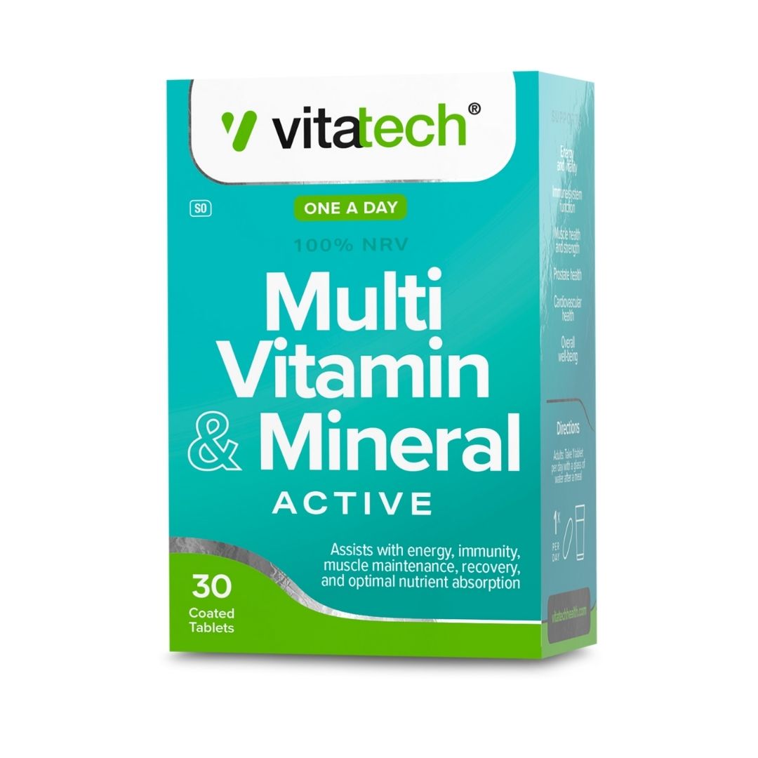 VITATECH Multi Vitamin and Mineral Active 30 Tablets | Shop Today. Get ...