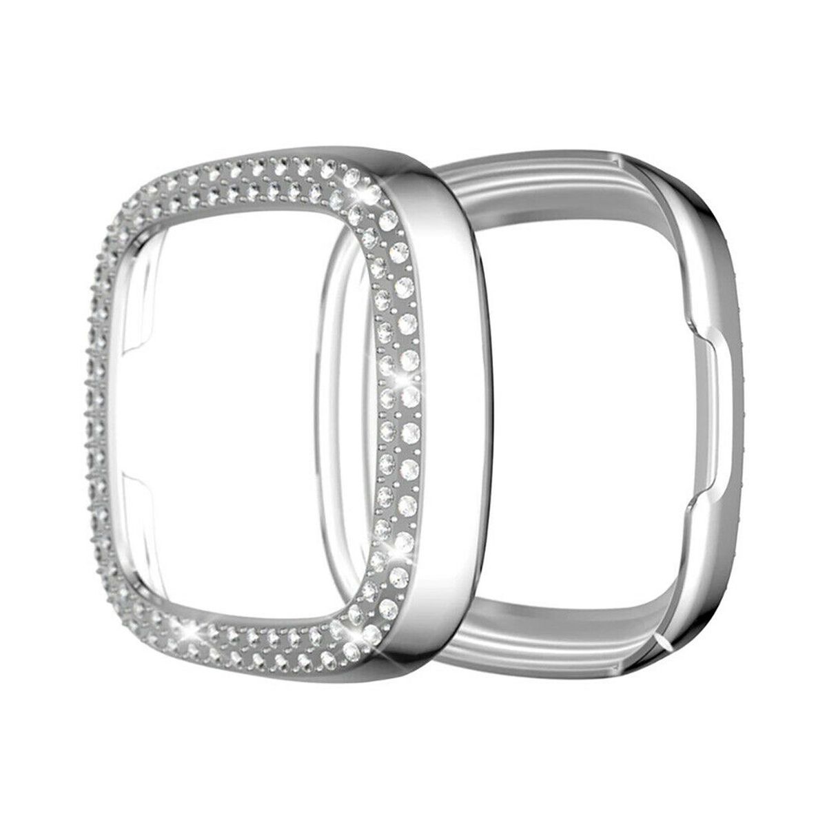 Killer Deals Diamond Style Protective Case for Fitbit Versa 3 / Sense ...