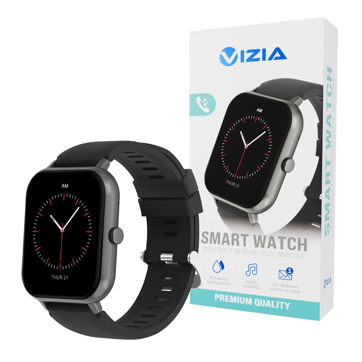 Vizia Nexa Series Smartwatch with Bluetooth Calling and Fitness ...