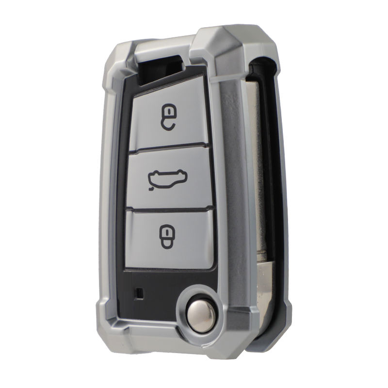 TPU Key Cover Compatible With VW Polo TSi/Golf/Tiguan - Mecha Look ...