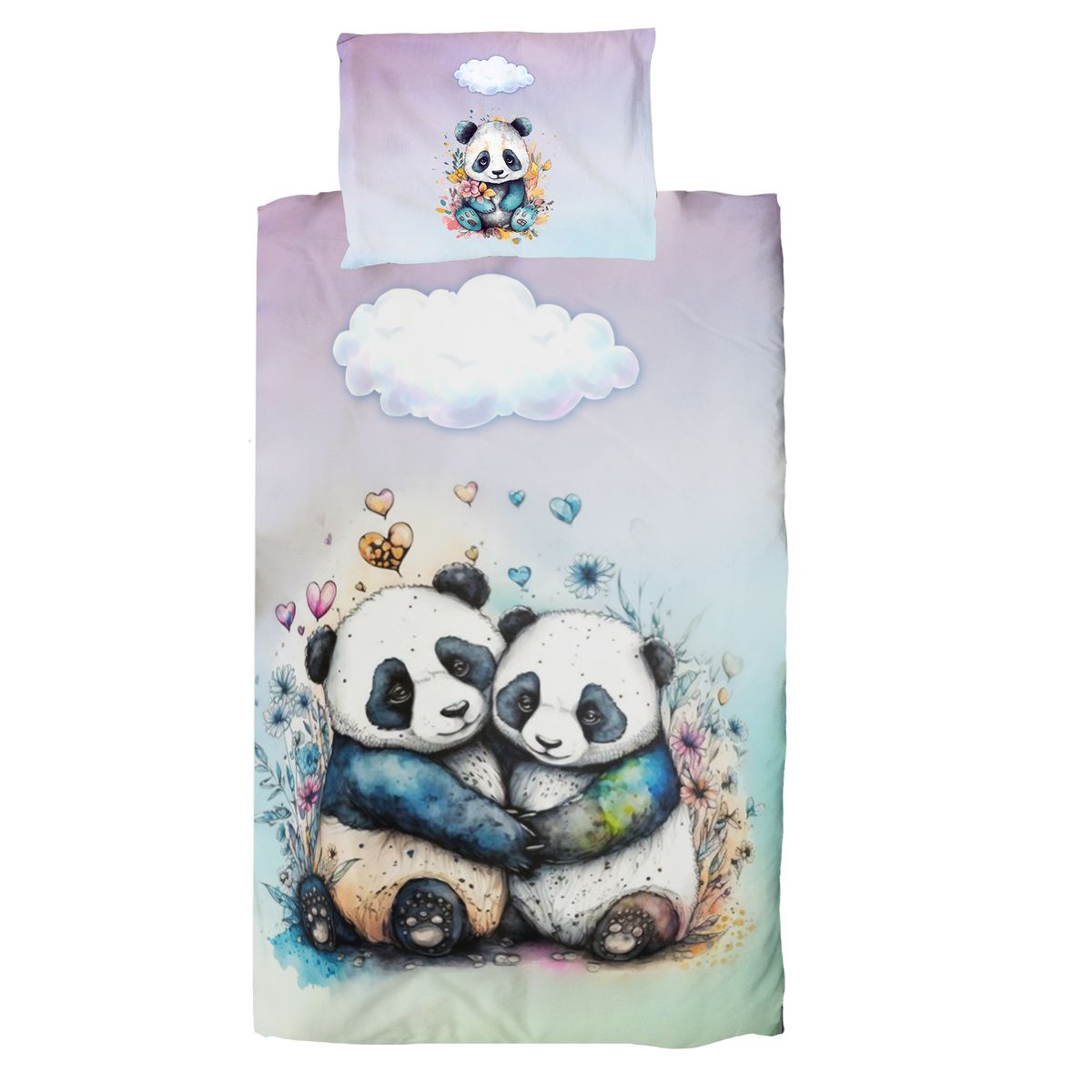 Pandas Pair Cot Duvet Set | Shop Today. Get it Tomorrow! | takealot.com