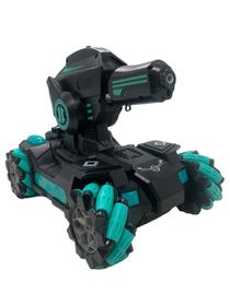 Rock Crawler Remote Control 4x4 Lateral Drift Gel Dart Stunt Car - Cyan ...