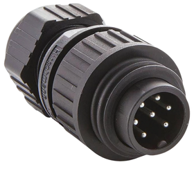 CA6LS 6P+G Circular Plug with Strain Relief Clamp Connector | Shop ...