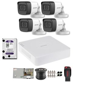 Hikvision 4 Channel 1080P Complete Kit - New Model | Shop Today. Get it ...