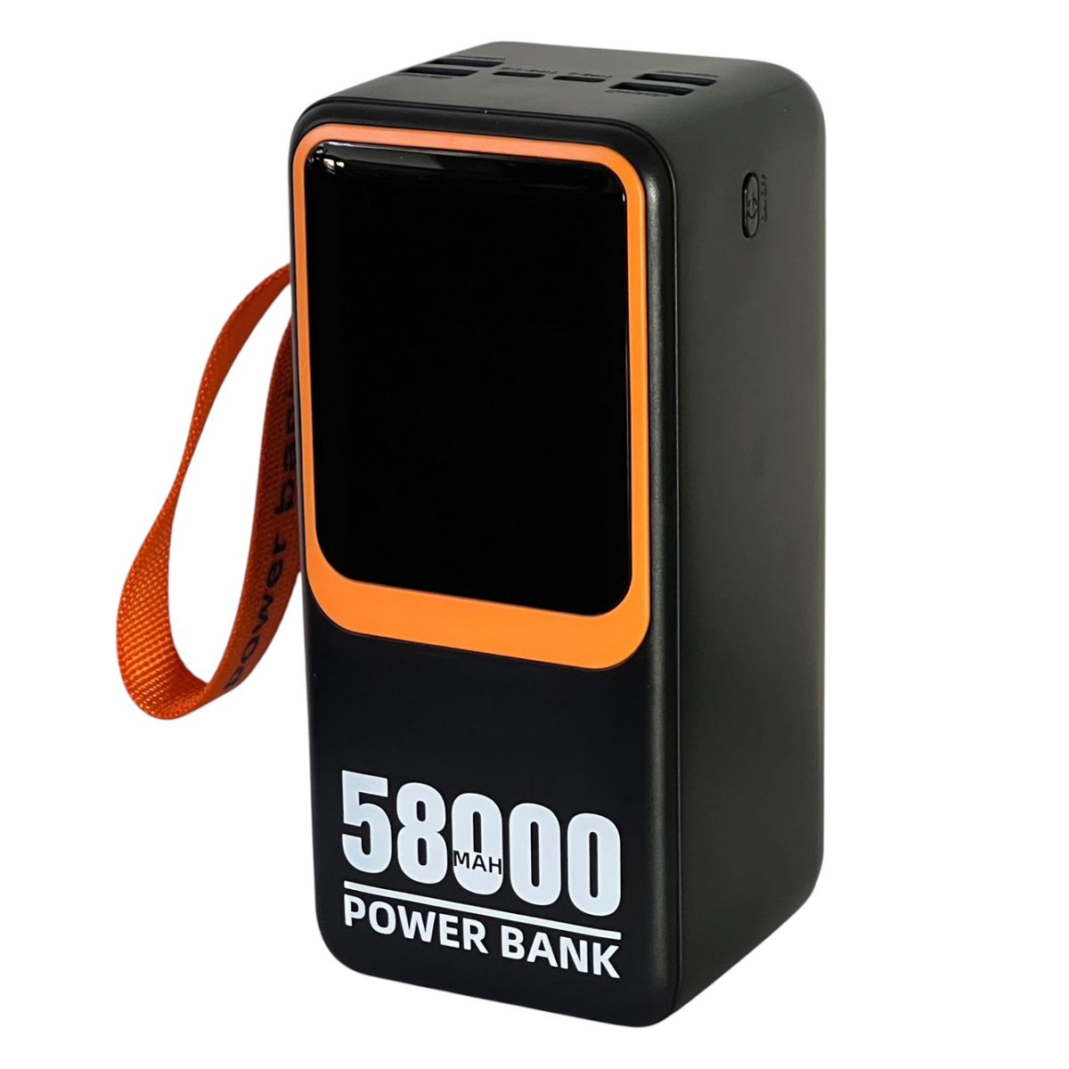 58000mAh 6-Port Fast Charge Power Bank | Built-in Lightning & Type-C ...