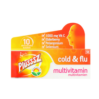 Plusssz Cold & Flu Multivitamin Effervescent - 10 Tablets | Buy Online ...