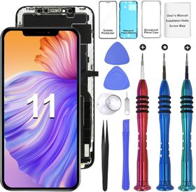 Screen LCD Display Replacement 3D Touchscreen + Repair Kit for iPhone ...