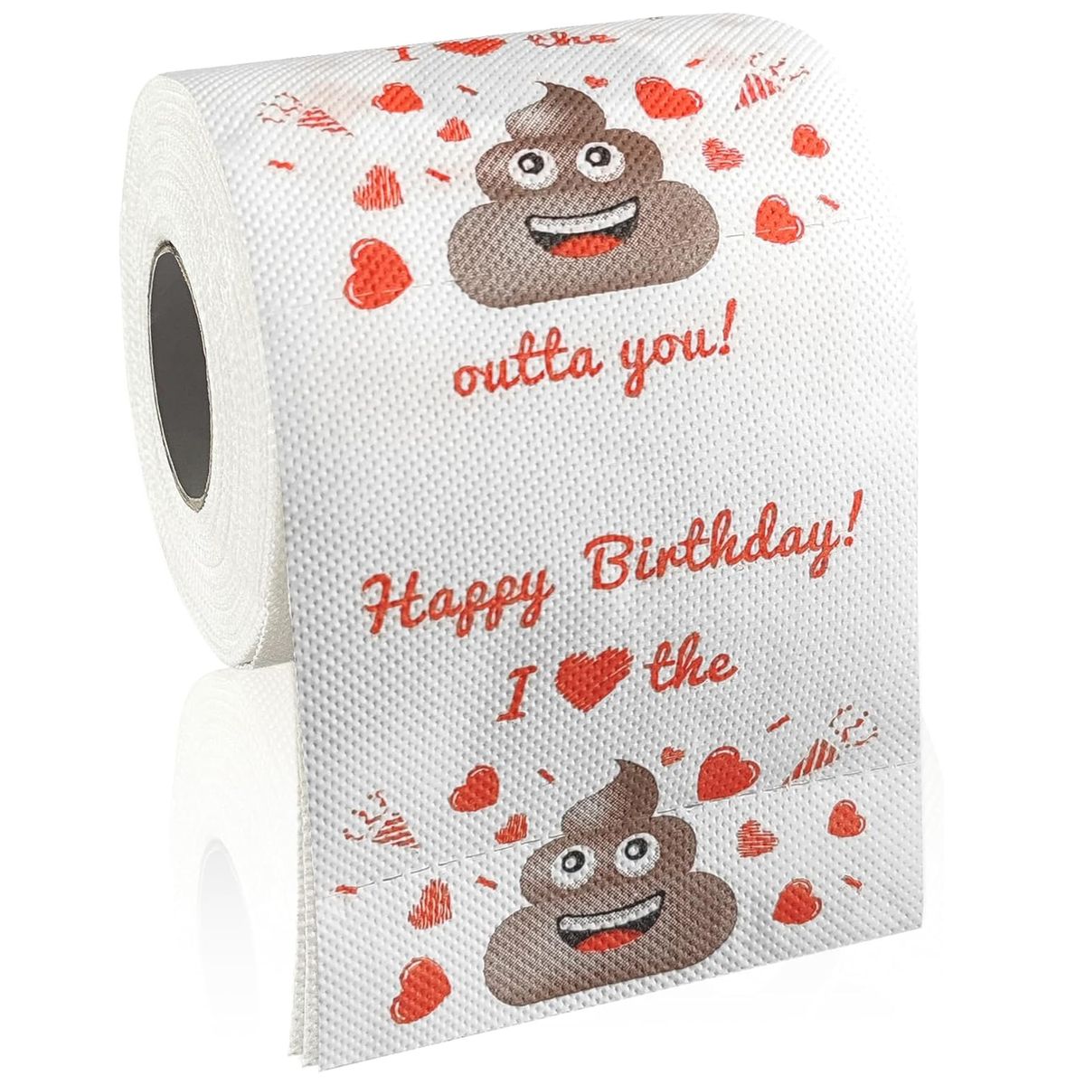 Love Poop Toilet Paper Roll Funny Valentine's Day Gag Cute Gift for Him ...