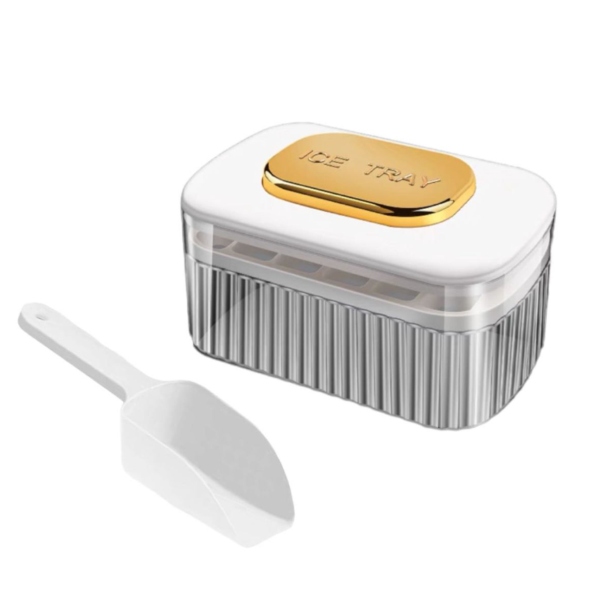 Innovative Easy Press Ice Cube Maker with Scoop | Shop Today. Get it ...