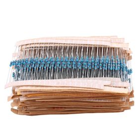 2600Piece 1/4W Resistors Kit 130 Values ohm Metal Film Resistors ...