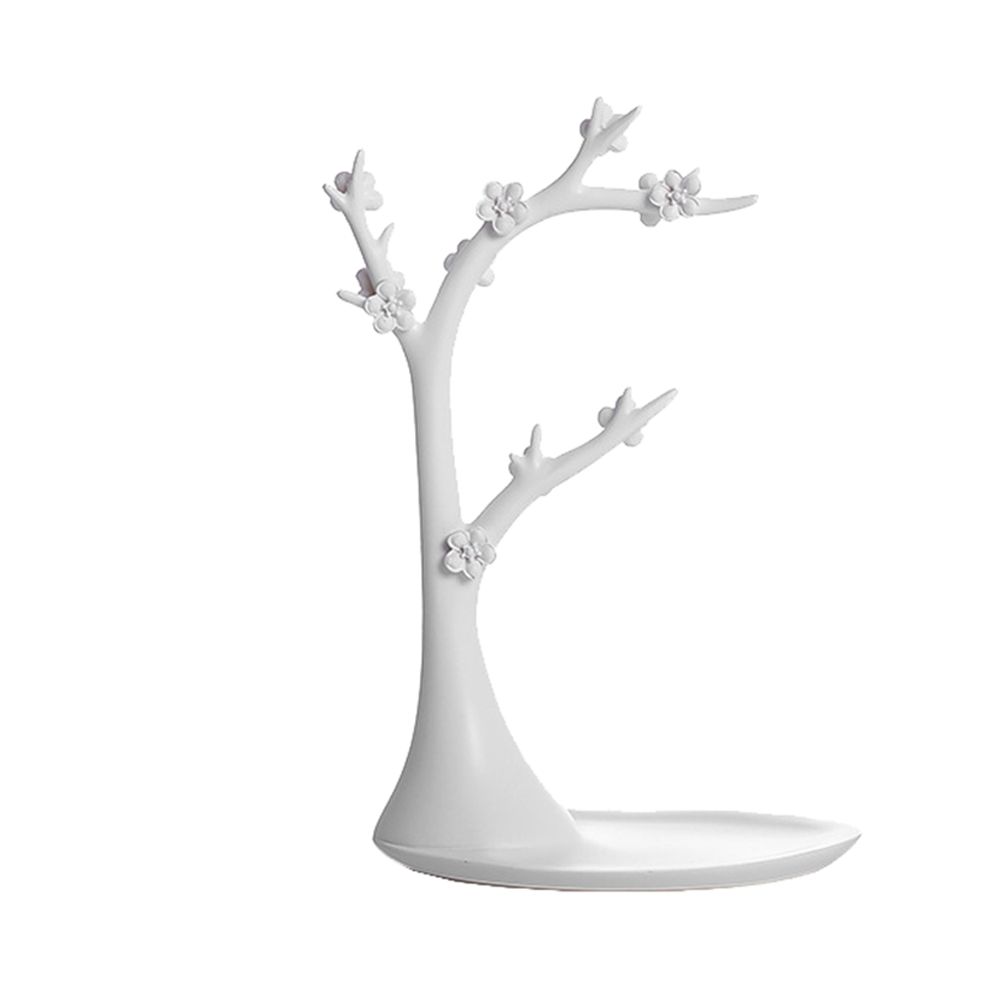 Creative Resin Display Rack with Tray For Jewellery Earring Necklace ...